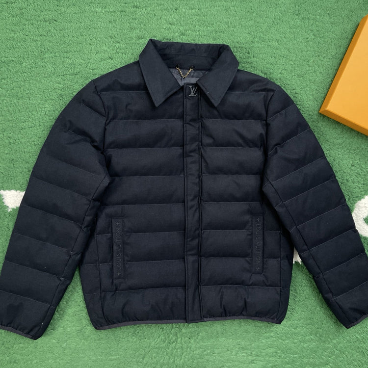 lv Lightweight Silk and Wool Blend Belted Jacket – My Store