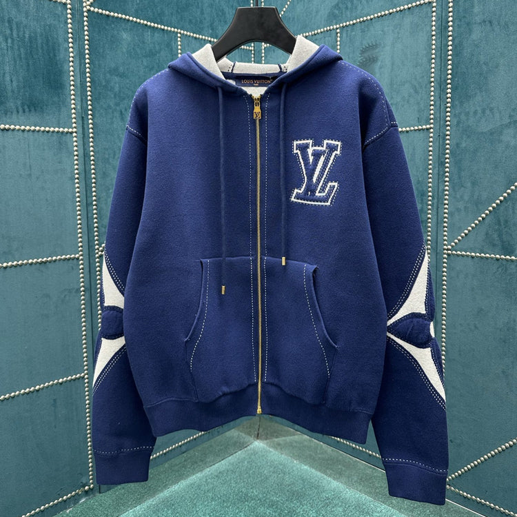 LV New Zipper Cotton Hoodie – My Store