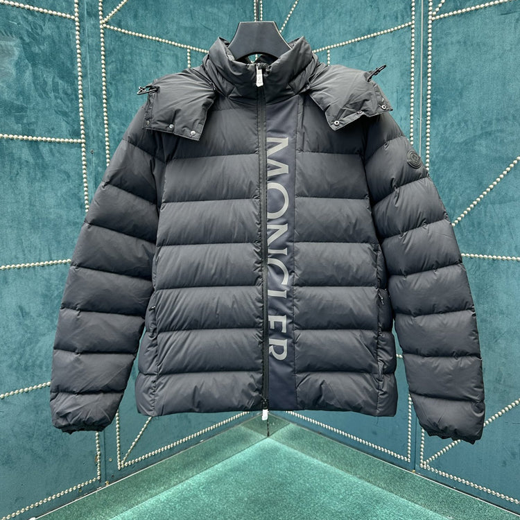 Moncler 25ss new Ume series hooded white goose down warm short down ja ...